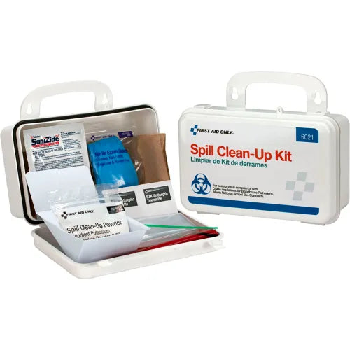 First Aid Only® BBP Spill Clean Up Kit, Plastic Case